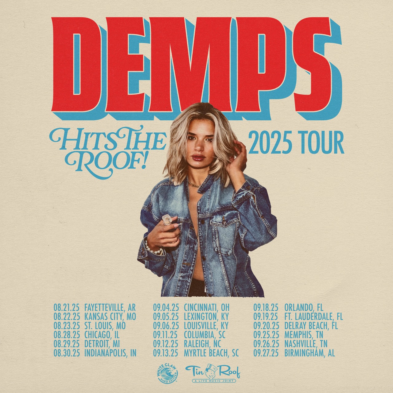 DEMPS HITS THE ROOF! - Nashville Bar | Live Music | Tin Roof Demonbreun